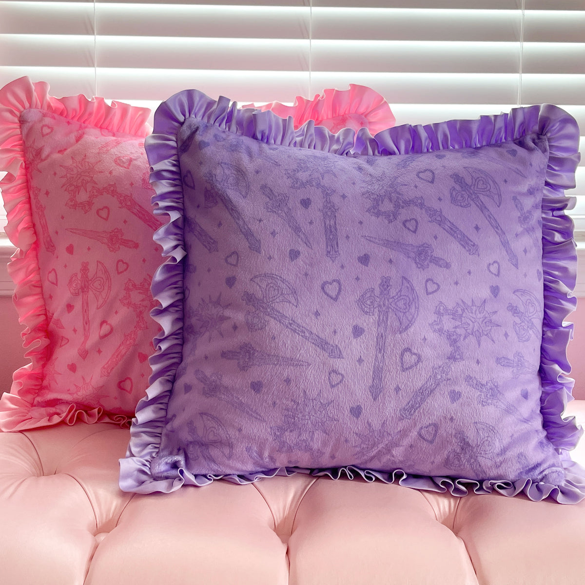 Lavender Killer Kawaii Pillowcase Candy Corpse