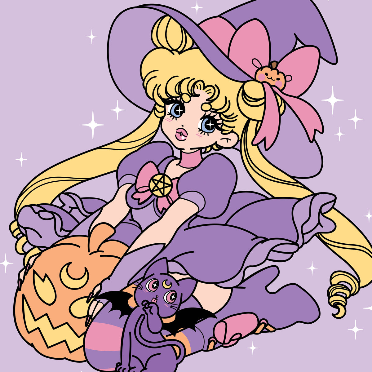 Moon Witch Print – Candy Corpse