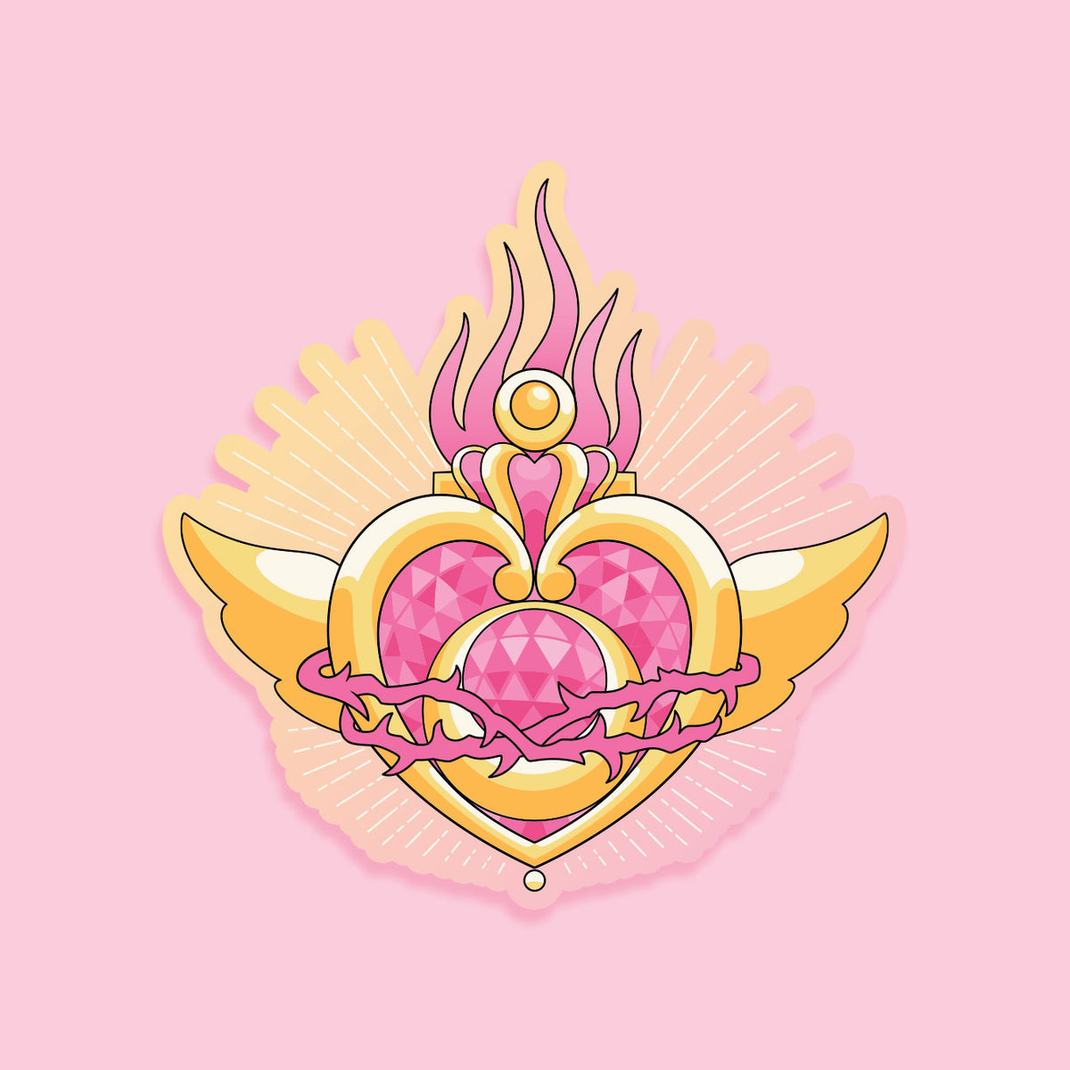 Sacred Compact Sticker – Candy Corpse